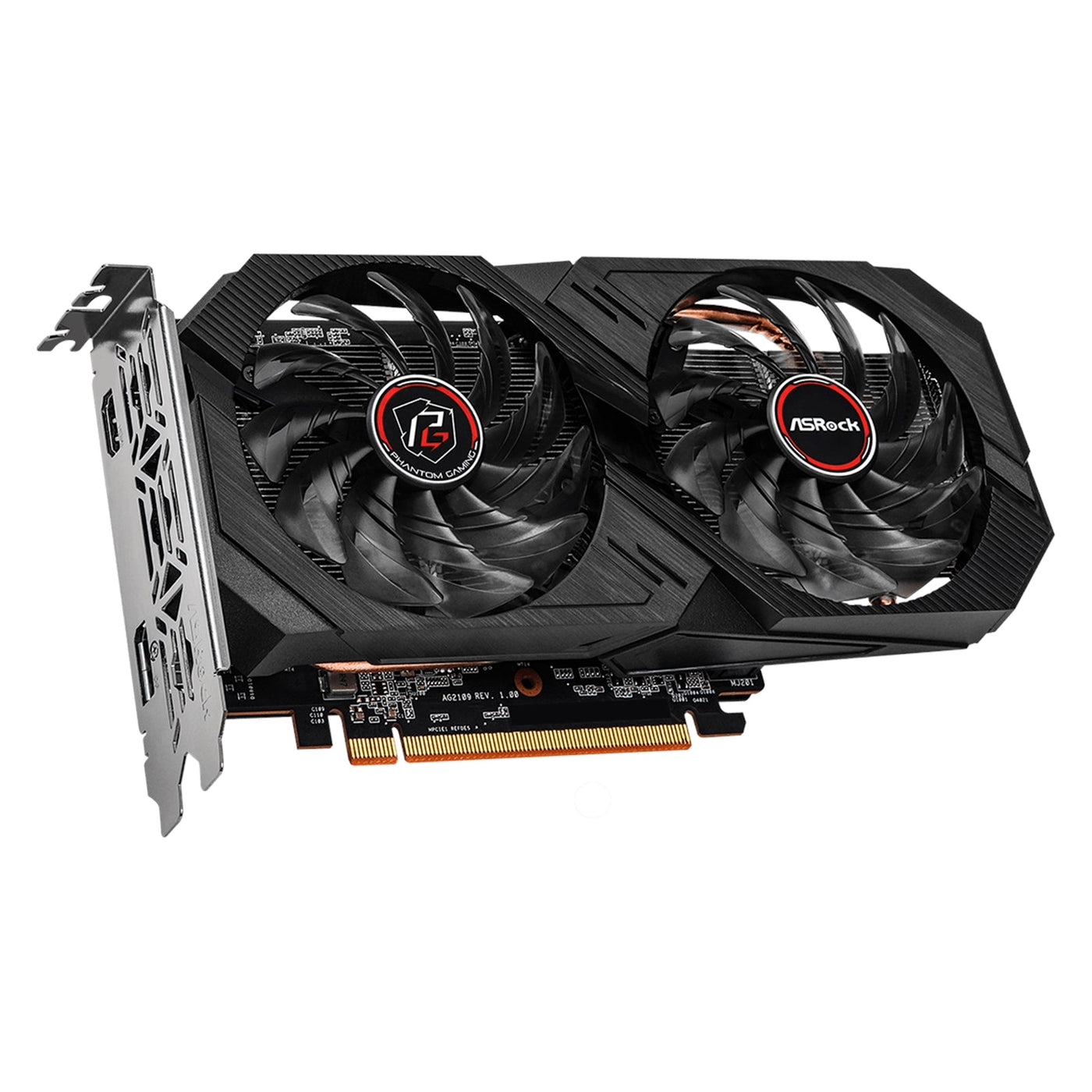 ASRock AMD Radeon RX 6500 XT Phantom Gaming D 4GB OC Graphics Card ...