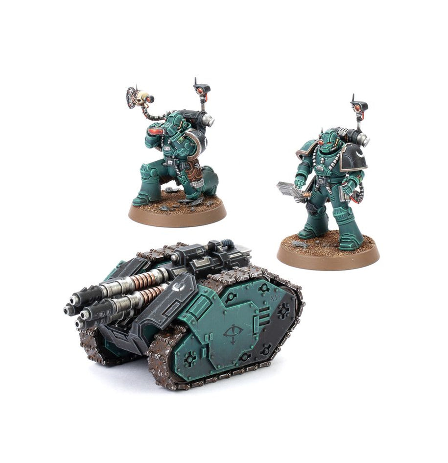 Horus Heresy: Rapier Laser Destroyer and Quad Launch Battery — Gigante ...