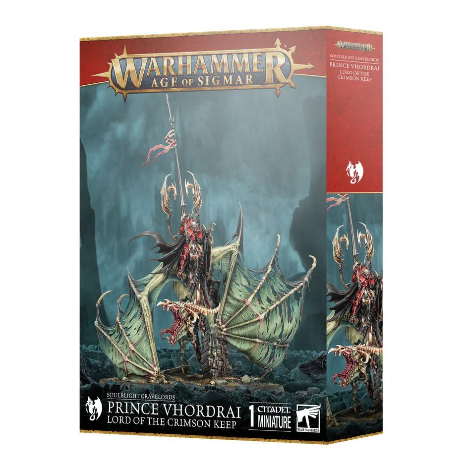 Soulblight Gravelords: Prince Vhordrai, Lord of the Crimson Keep ...