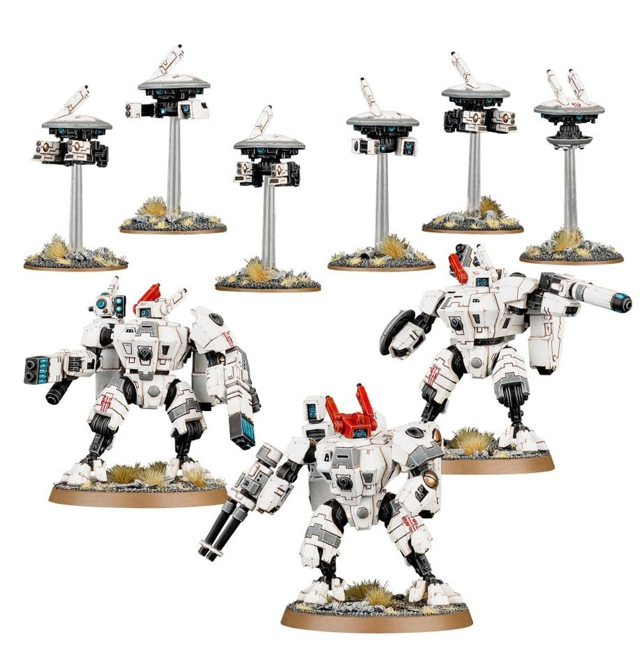 Tau Empire XV8 Crisis Battlesuits | Gigante Computers