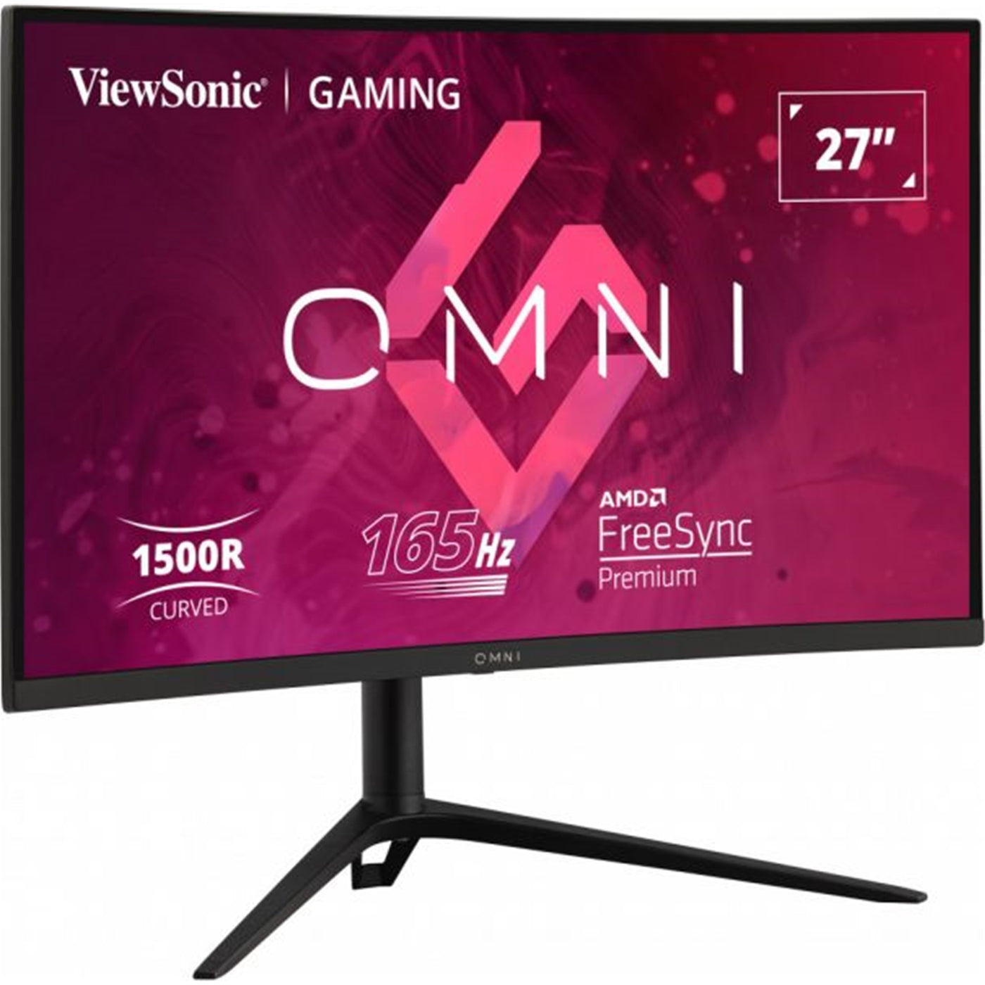 Viewsonic VX Series VX2718-PC-MHDJ 27" Curved Gaming Monitor, HDMI, Di ...