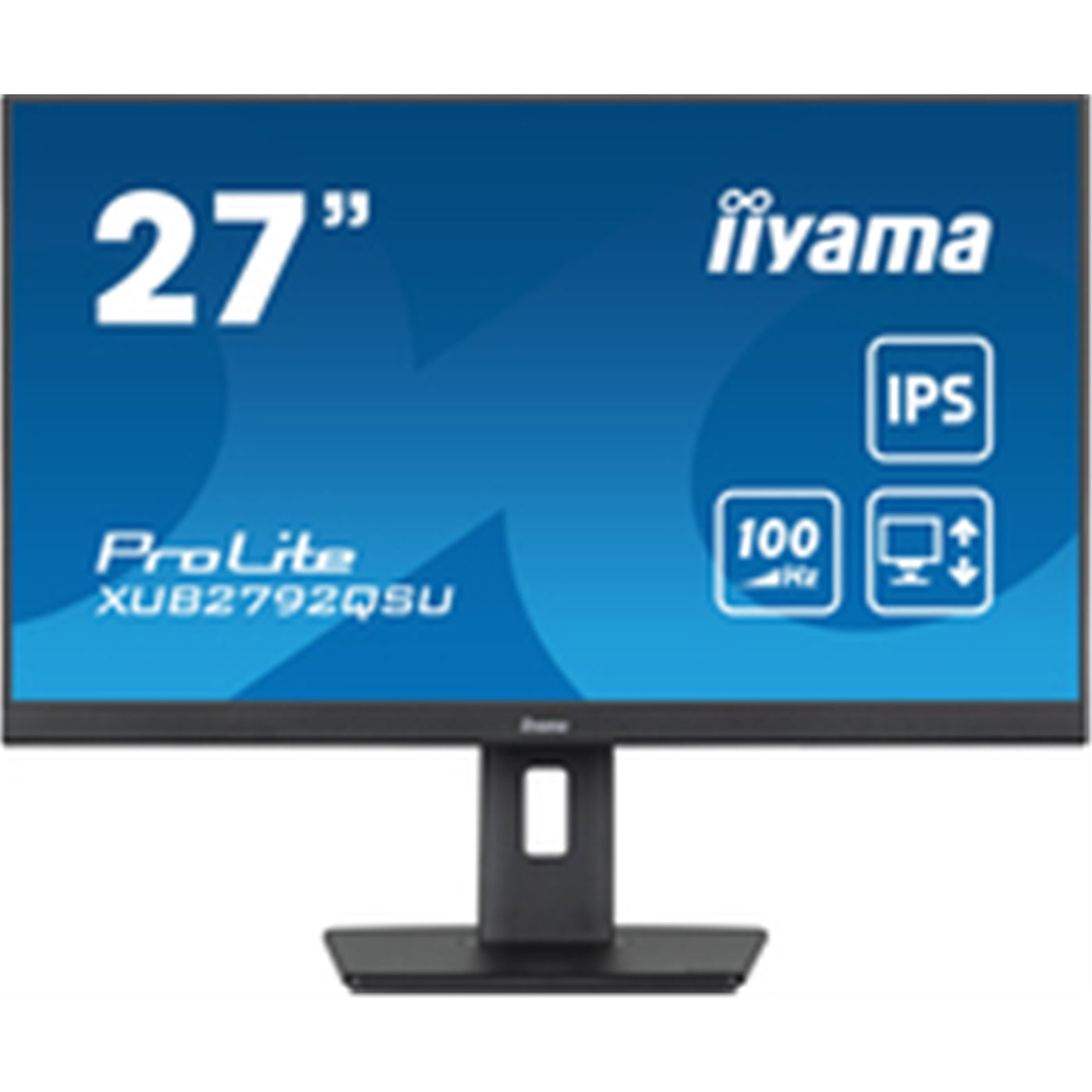 iiyama Prolite XUB2792QSU-B6 27 inch QHD IPS Monitor, .0.4ms, HDMI, Di ...